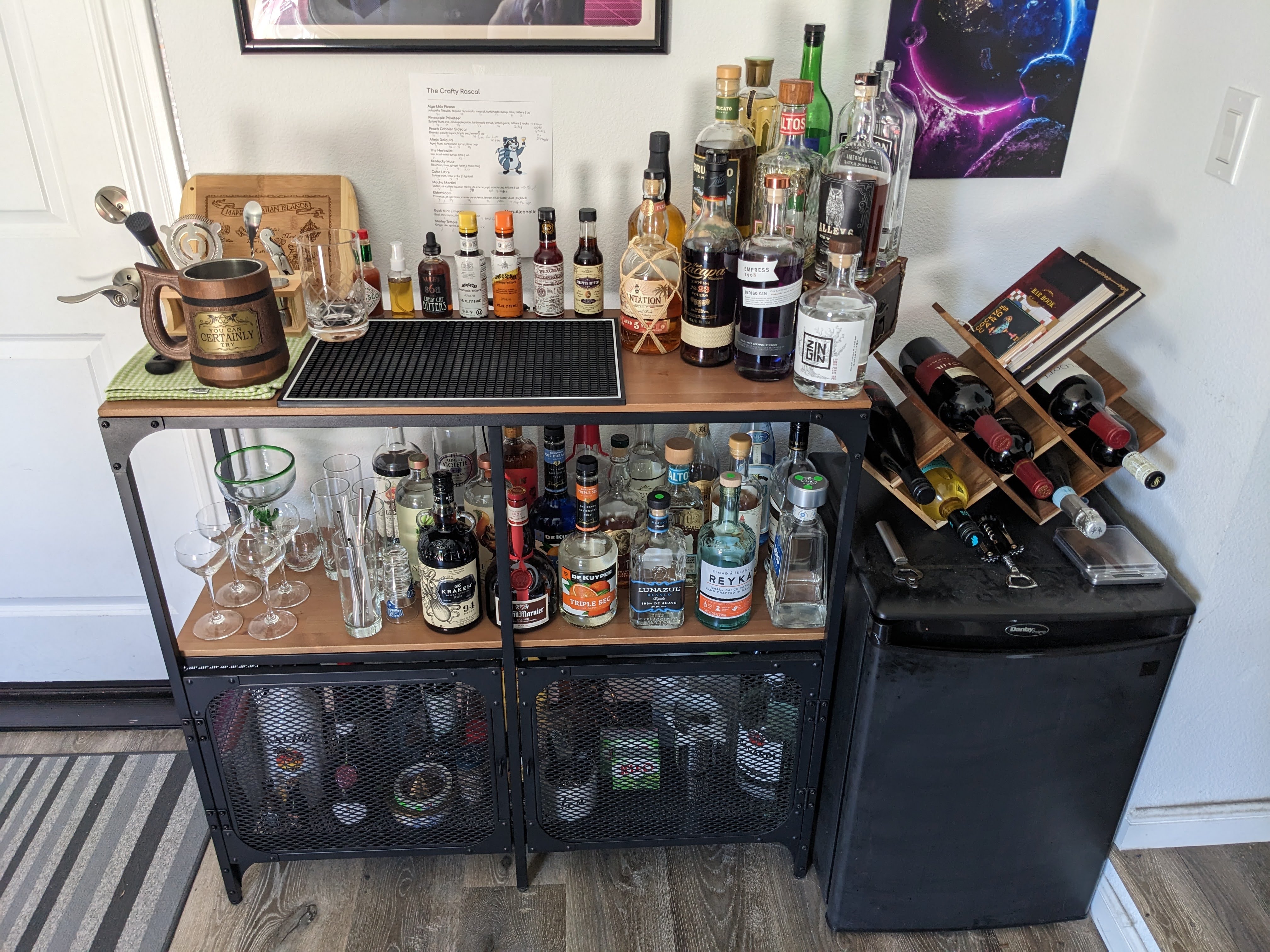 Building The Crafty Rascal, an In-Home Cocktail Bar – Ctrl-Alt-Dissent